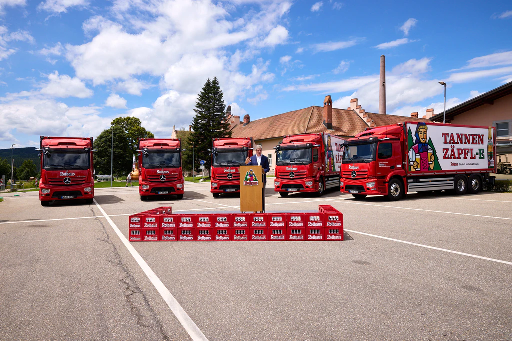 Rothaus Brauerei investiert in emissionsfreien Transport mit neuer E ...
