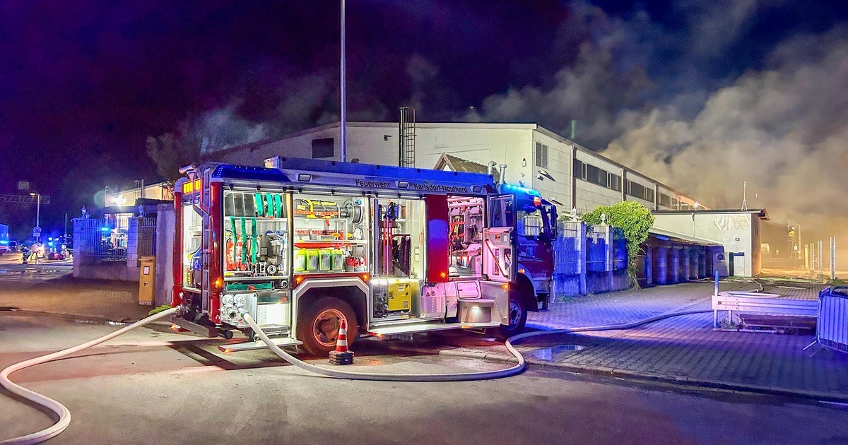 A5 Karlsdorf Brand